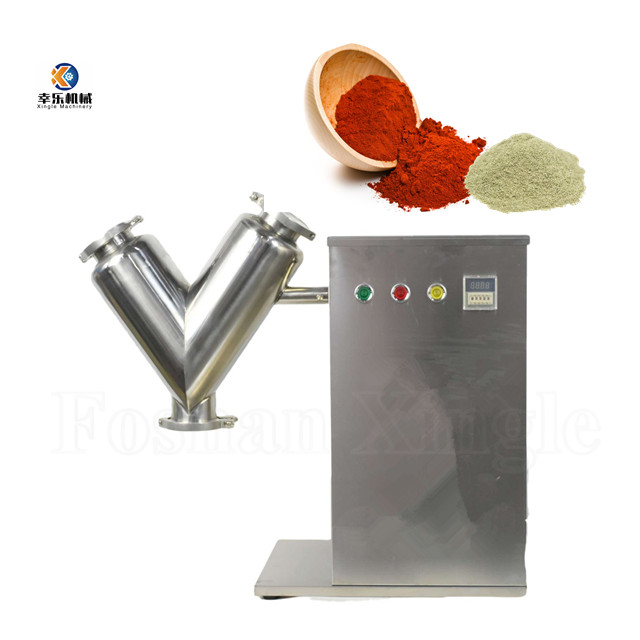 In Stock VH2L Small V Type Powder Mixer Machine - Buy Powder Mixer ...