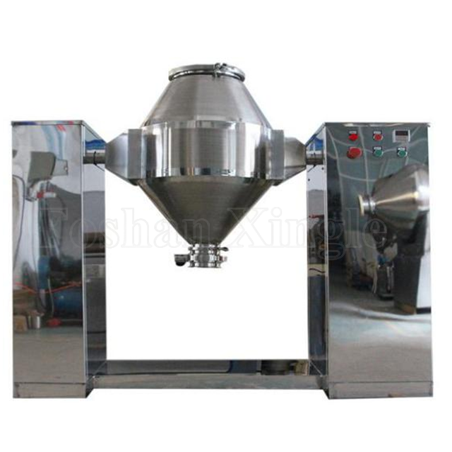 Stainless Steel Chemical Dry Powder Double Cone Mixer Machine - Buy ...